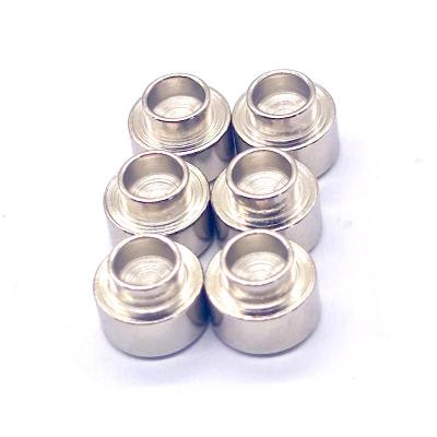 China CNC Machined Nickel Plated Iron Hanger Rivet 7.5x6mm Precision Metal Fastener for sale