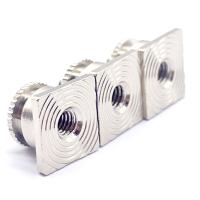 China CNC Machined Carbon Steel Zinc Plated Bushings and Studs Micro Machining Precision 0.01mm for sale