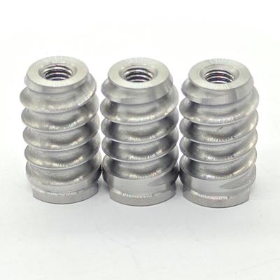 China 303/304 Stainless Steel Thread Adapter M2-M10 Internal External Thread CNC Machined Parts for sale