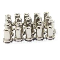 China Stainless Steel Socket Head Barrel Nut M3 M4 M5 M6 M8 M10 Flat Head Furniture Connector for sale