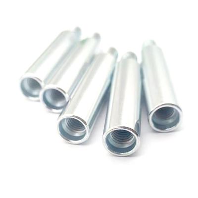 China Custom CNC Machined Zinc Plated Carbon Steel Lock Pin with Threaded End - 20-80mm Length, 6-20mm Diameter for sale