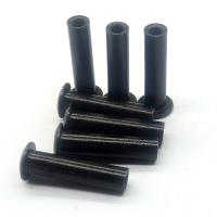 China M4 CNC Milling Parts Black Aluminum Threaded Standoffs Waterproof Self-Locking 20mm Custom Machining for sale