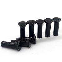 China Anodized Stainless Steel Hollow Rivets 0.01mm Tolerance CNC Machined Metal Parts for sale