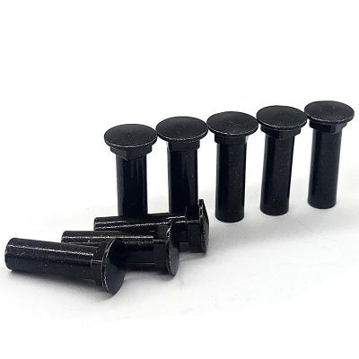 China Anodized Stainless Steel Hollow Rivets 0.01mm Tolerance CNC Machined Metal Parts for sale