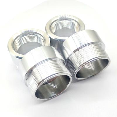 China CNC Machined Aluminum Threaded Adjustment Ring 39×29mm with ISO9001 Certification for Precision Mechanical Systems for sale