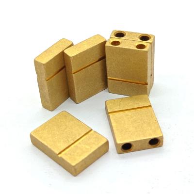 China Square CNC Brass Parts H59 H62 - Precision Micro Machining with 14-Day Lead Time and ISO9001 Certification for sale