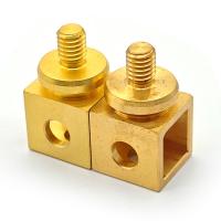 China Custom CNC Machined Brass Components for Automotive Applications - High Precision Turning & Polishing Services for sale