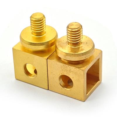 China Custom CNC Machined Brass Components for Automotive Applications - High Precision Turning & Polishing Services for sale