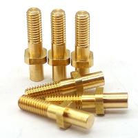 China Custom Precision Brass CNC Parts with Polishing & Coating | 20+ Material Options & ISO-Certified Quality for sale