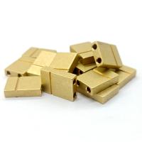 China Custom Precision Machining CNC Brass Parts Non Standard Components for sale