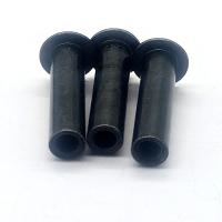 China DIN 660 Round Head Steel Rivets Black Mushroom Head 4-20mm Sizes High Precision Fasteners for sale
