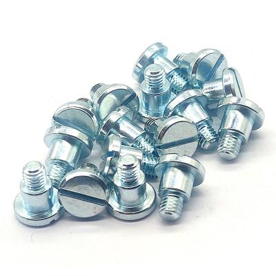 China M10 Carbon Steel Shoulder Bolt with Galvanized Finish - Low Head Design, ±0.01mm CNC Precision, Custom Sizing for sale