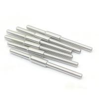 China Precision Stainless Steel Brake Shaft Pin 5x58.5mm Threaded Stop Rod CNC Machined Dowel for sale