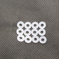China Custom White Nylon Washers CNC Machining Service with 14-Day Sample Delivery and Multi-Material Capabilities for sale