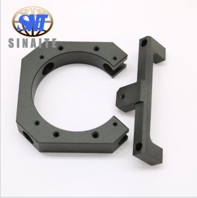 China Aluminum Alloy Precision CNC Machining Parts OEM Black Anodized for sale