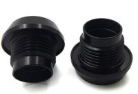 China Aluminum Alloy CNC Machined Thread Cover Connecting Sleeve Custom Car Parts 6061 for sale