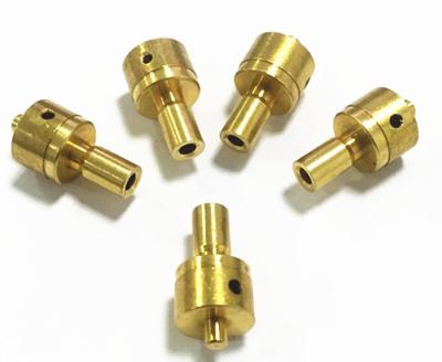 China OEM Precision Brass Machining Parts CNC Turning Milling 0.01mm Tolerance for sale