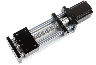 China Accuracy 0.05mm Manual Sliding Table CNC Ball Screw Linear Guide for sale