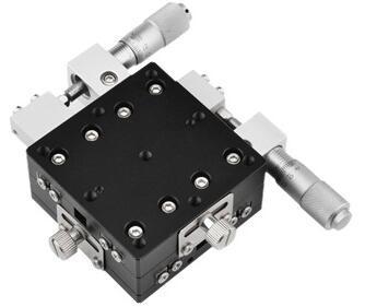China Precision Fine Tuning Optical Manual Cross Slide XY Axis Motion Platform for sale