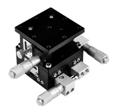 China XYZ Three Axis Displacement Platform Moving Horizontal Precision 0.02mm for sale