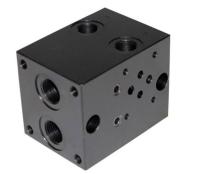 China CNC Milling Aluminum Hydraulic Valve Body 155x65mm 0.005mm Precision for sale