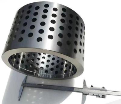 China 86-90HRA Tungsten Carbide Bushing 0.003-0.02mm Tolerance Polishing Processing for sale