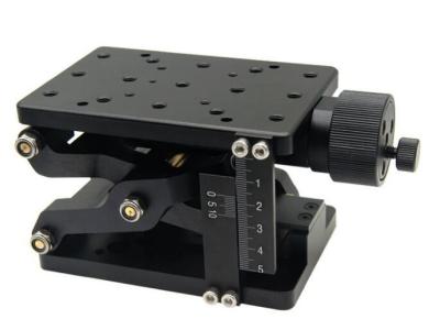 China Precision 3D Experimental Displacement Platform 50mm Travel 8kgf Load Manual Z Axis Lift for sale