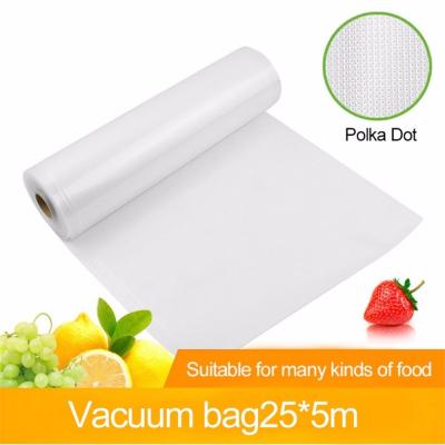 China Custom Size 8x50 11x50 Vacuum Sealer Rolls 80 Micron Heavy Duty Food Storage Bags for sale