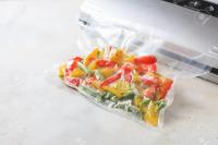 China Custom Size 8x50 11x50 Vacuum Sealer Rolls 80 Micron Heavy Duty Food Storage Bags for sale