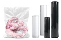 China Heavy Duty 5mil Clear Black Vacuum Sealer Rolls for sale