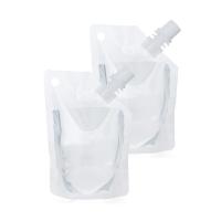 China Custom PET NY PE Stand Up Pouch Bags with Spout for Liquid Packaging 100ml-1000ml for sale