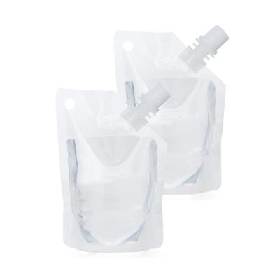 China Custom PET NY PE Stand Up Pouch Bags with Spout for Liquid Packaging 100ml-1000ml for sale