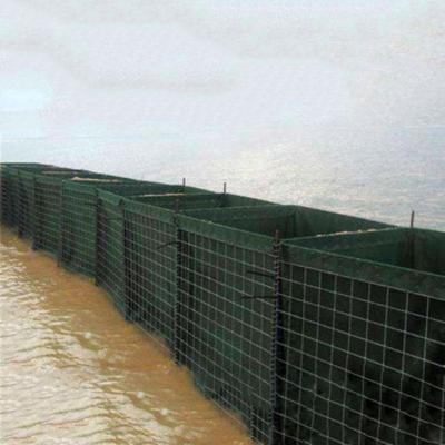 China 3mm Anti Corrosion Gabion Retaining Wall Flood Embankment Protection for sale