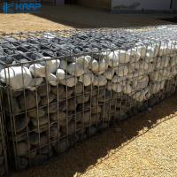 China 1x0.3x0.7m Welded Gabion Baskets Stone Retaining Wall Garden Decoration for sale