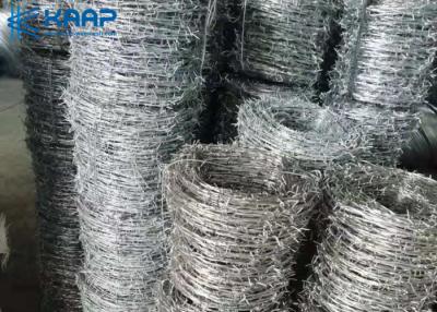 China Modern Concertina Barbed Wire Rust Resistance High Precision  Strong Tensile Strength for sale