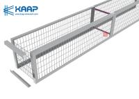 China Galvanized Welded Mesh Gabion , Rock Gabion Baskets Strong Frame Structure for sale