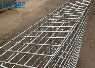 China Low Carbon Galvanised Gabion Baskets ISO9001 SGS Certification Easy Installation for sale