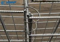 China Long Service Life Retaining Wall Mesh Cages , Welded Gabion Box Beauty Appearance for sale