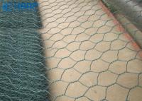 China 8X10cm Stone Cages For Retaining Walls High Tensile Low Elongation Strong Structure for sale