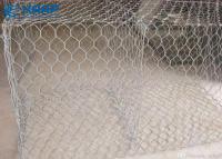 China Reinforcement Woven Gabion Baskets 2.0-4.0mm Wire Diameter Erosion Resistant for sale