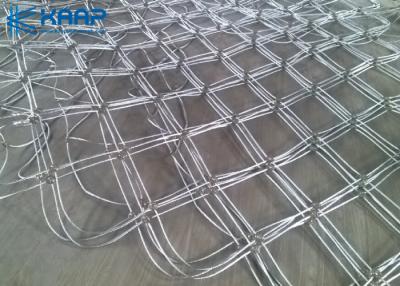 China Rockfall Netting Wire Mesh Gabion 8X10cm ISO9001 SGS Certification for sale