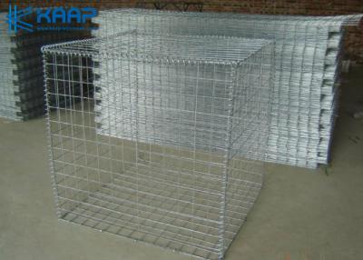 China Heavy Galvanized Welded Mesh Gabion Box Square Rectangle Type 3-6mm Wire Gauge for sale
