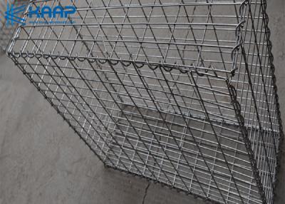 China 304 Stainless Steel  Gabion Box Retaining Wall Rust Resistant Long Service Life Rigid for sale