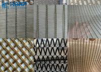 China Chain Link Decorative Wire Mesh Shiny Metal Surface Color Plain Weave for sale