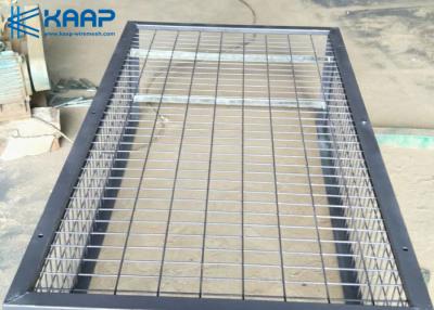 China 50x50mm Square Welded Mesh Gabion Weather Proof For Site Construction for sale