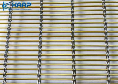 China Exterior Wall Decorative Mesh Panels Plain Weave Long Lasting Performance for sale