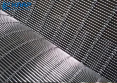 China Commercial Decorative Wire Grilles , Decorative Mesh Grilles Simplified Structure for sale