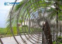 China Electro Galvanized Core Razor Barbed Wire , Razor Blade Fencing Wire 12mm Length for sale