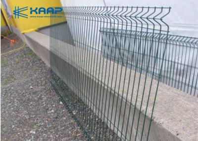 China Decorative Welded Wire Fence Panels Corrosion Resistant Simple Structure With Bendings for sale