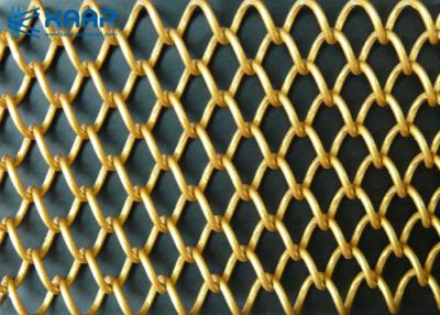 China Aluminum Material Decorative Wire Mesh for Curtain Wall / Architectural Mesh for sale